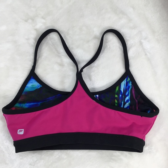 Fabletics | Tops | Fabletics Womens Sports Bra Reversible Hot Pink And ...
